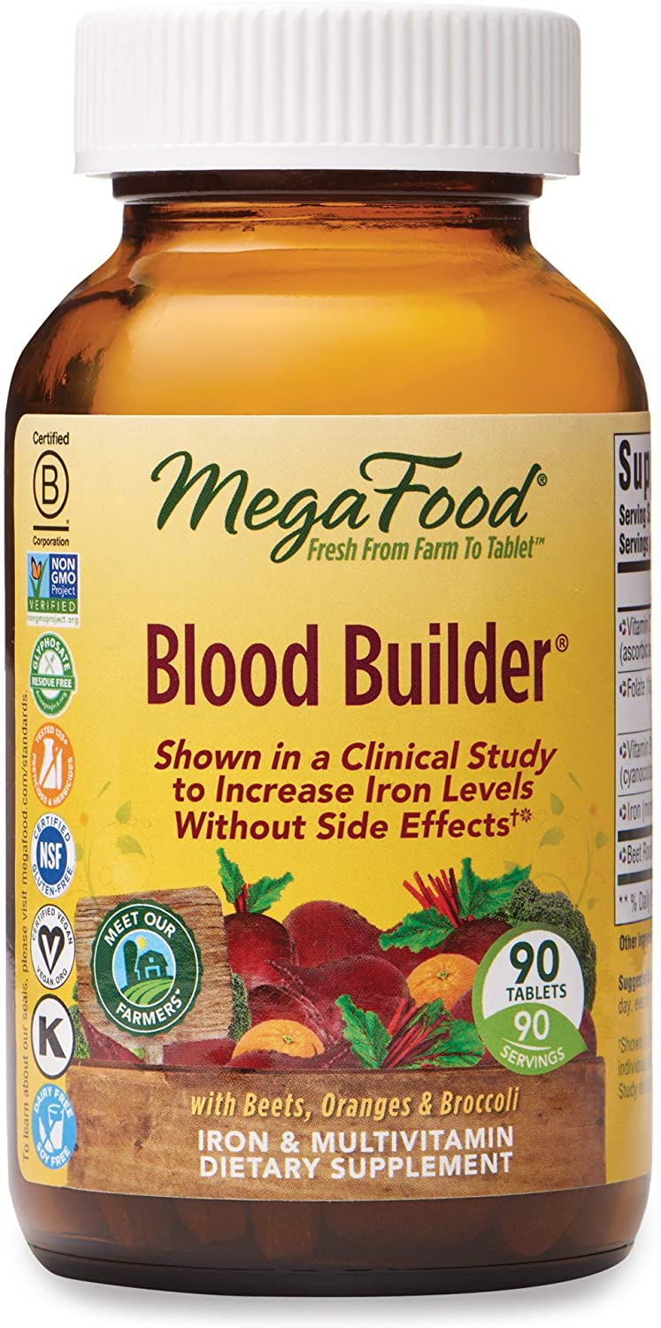 Megafood Blood Builder | Blood Builders Iron Supplement