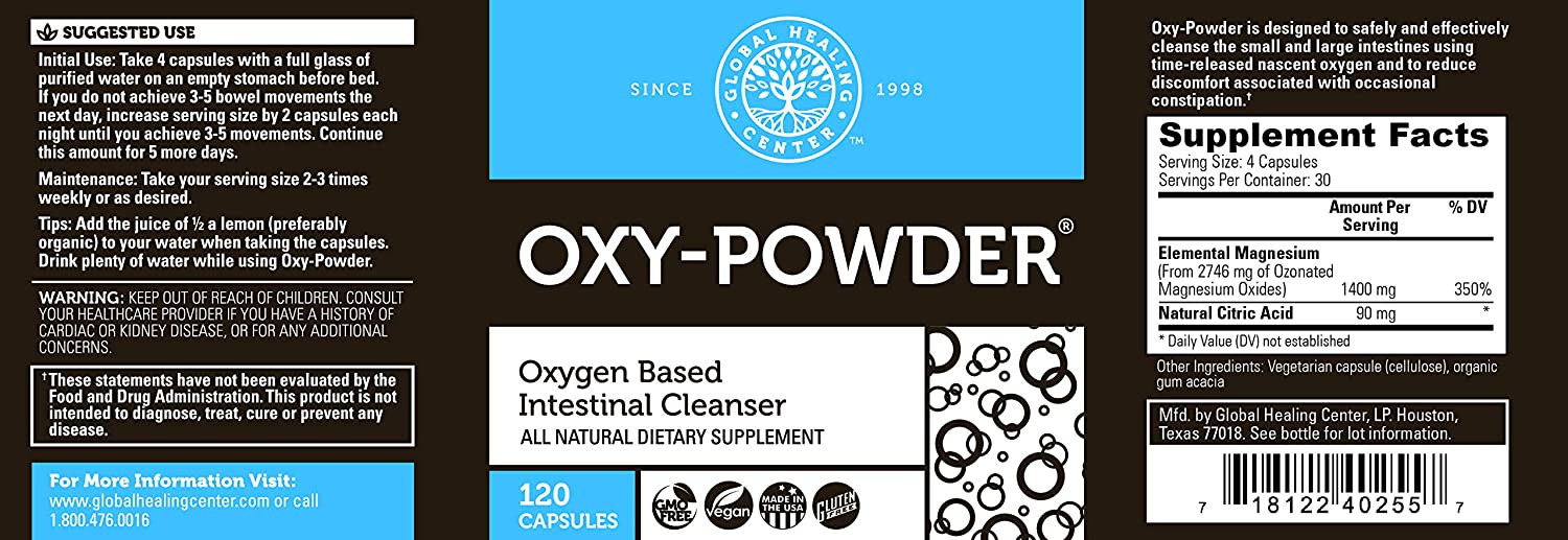Should You Try Oxy Powder From Global Healing Center? – The Top Supplements