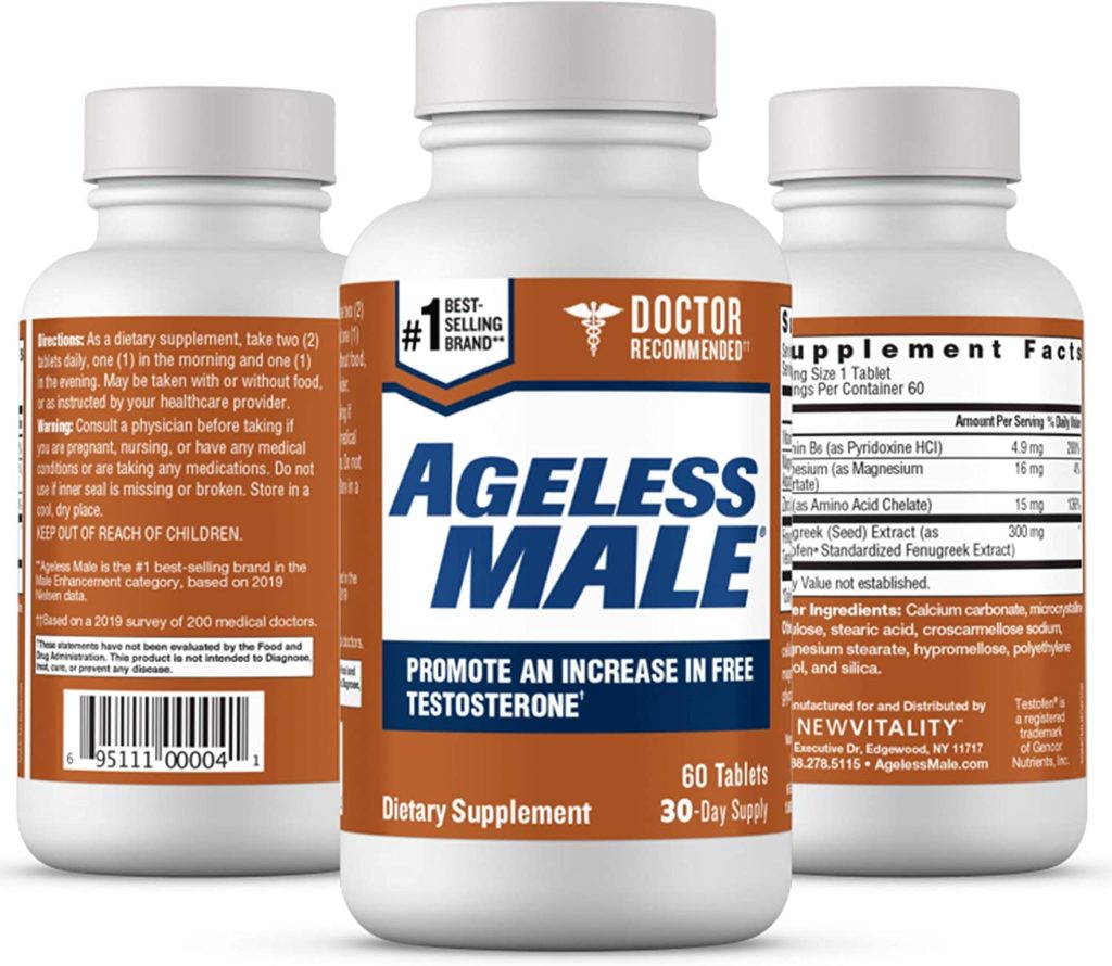 What Does Ageless Male Do? | The Top Supplements