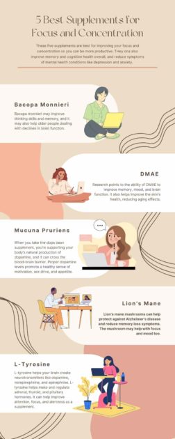 5 Best Supplements for Focus and Concentration – The Top Supplements